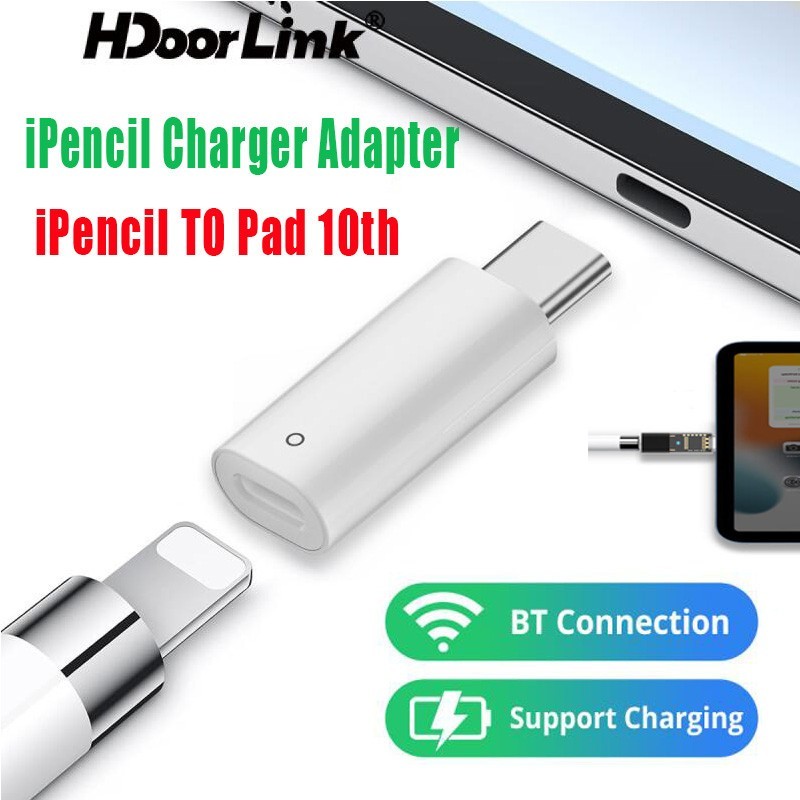 HdoorLink Tablet Stylus Charger Adapter Compatible With IOS Pencil 1st ...