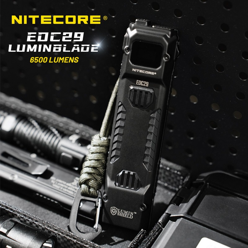 NITECORE EDC29 Utra Slim EDC Flashight 6500 Lumens 400 Meters USB-C ...