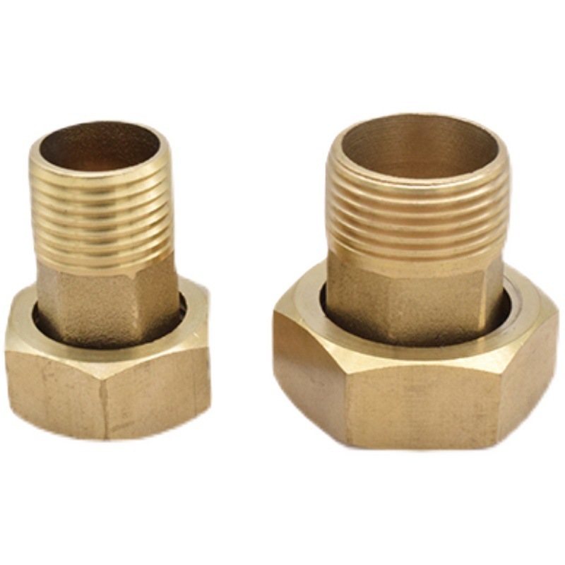 【XSA】Brass 1/2" 3/4" 1" Male Threaded Hex Bushing Reducer Copper Pipe ...