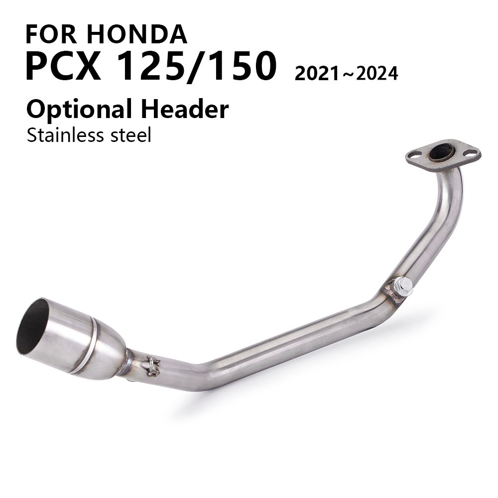 51mm Slip On For Honda PCX160 PCX150 PCX 160 2021 2022 2023 2024 Muffler Exhaust Motorcycle ...