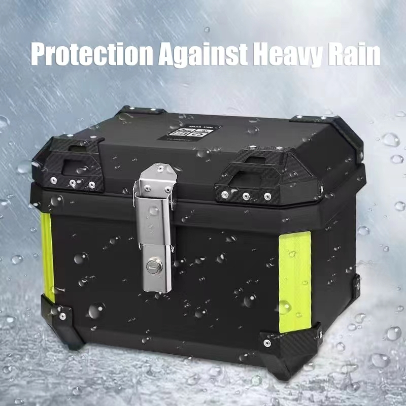 HNJ Top Box Motor Givi 36L/45L/57L Storage Motorcycle Stainless Steel ...
