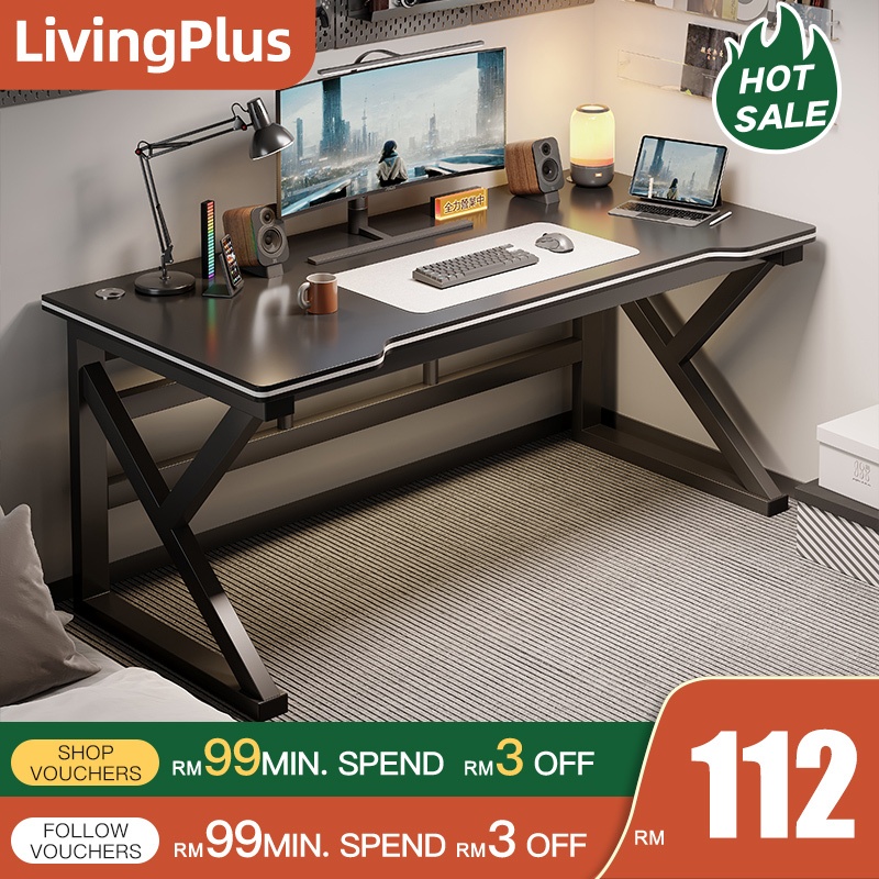 Gaming Table Meja Belajar Computer Table Carbon Fiber Surface Murah ...