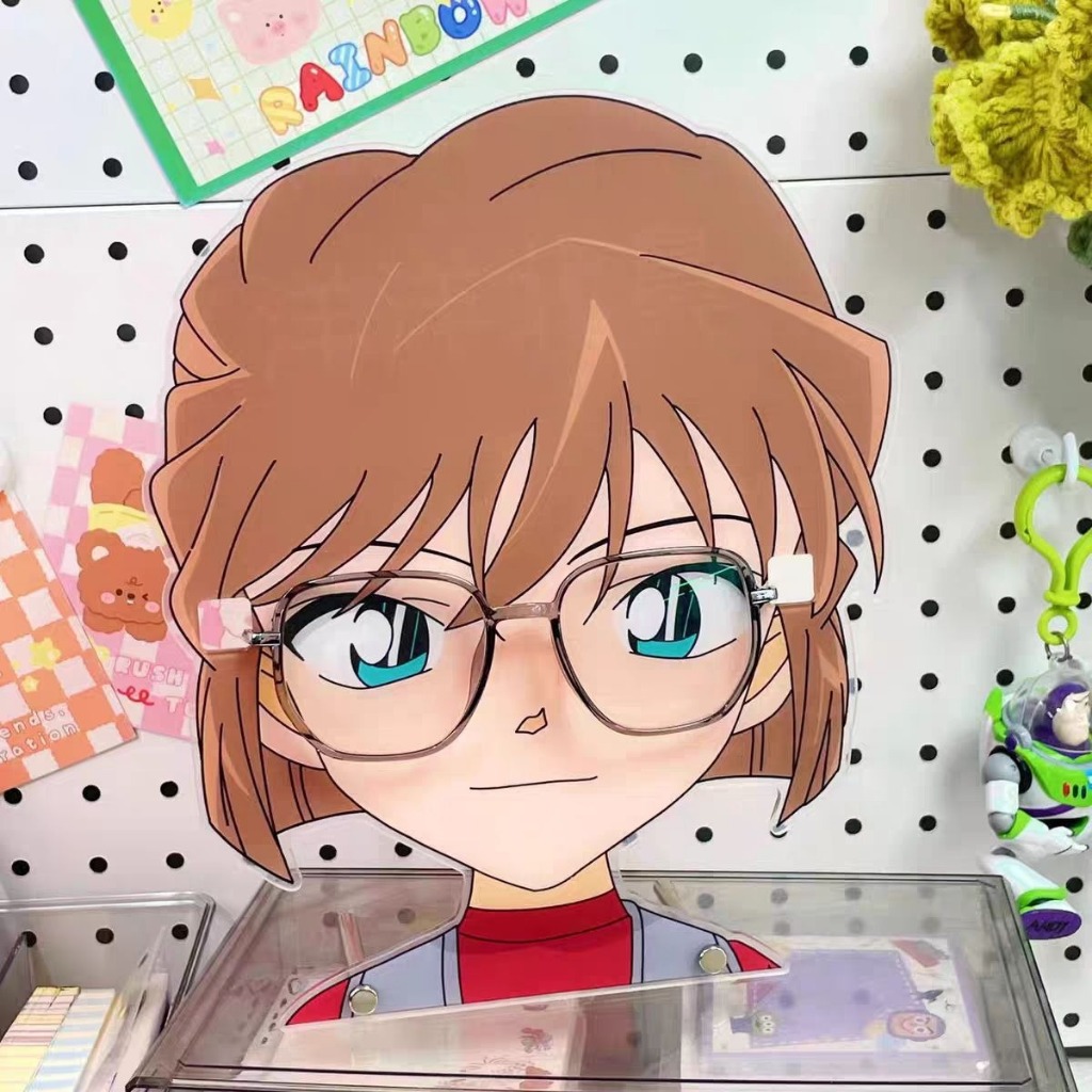 Detective Conan Glasses Frame Conan Kuaidou Shinichi Haihara Aikid ...