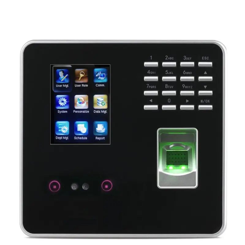 ZKT FA200 Fingerprint Face RFID Card Employee Time Attendance Machine ...