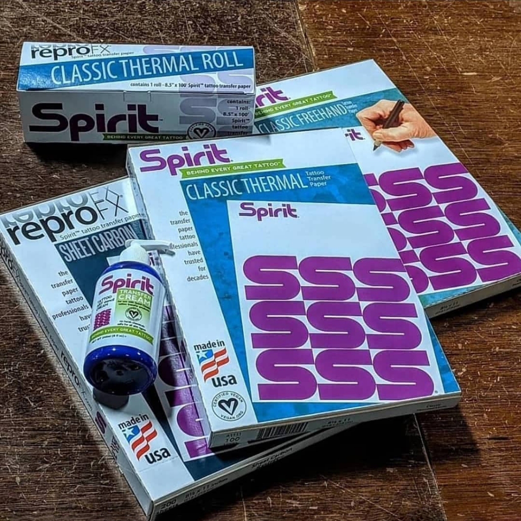 Spirit Classic Thermal Tattoo Transfer Paper For Stencil Printer ...