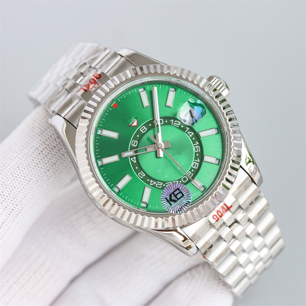 Men's automatic watch, automatic mechanical watch, 42mm, dial 904L ...