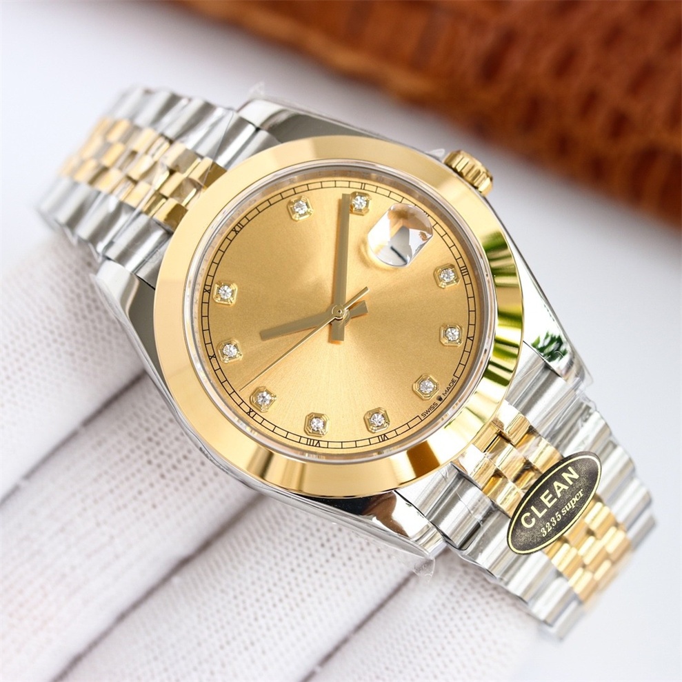men's automatic mechanical watch, 41mm, 36mm, 31mm log series ...