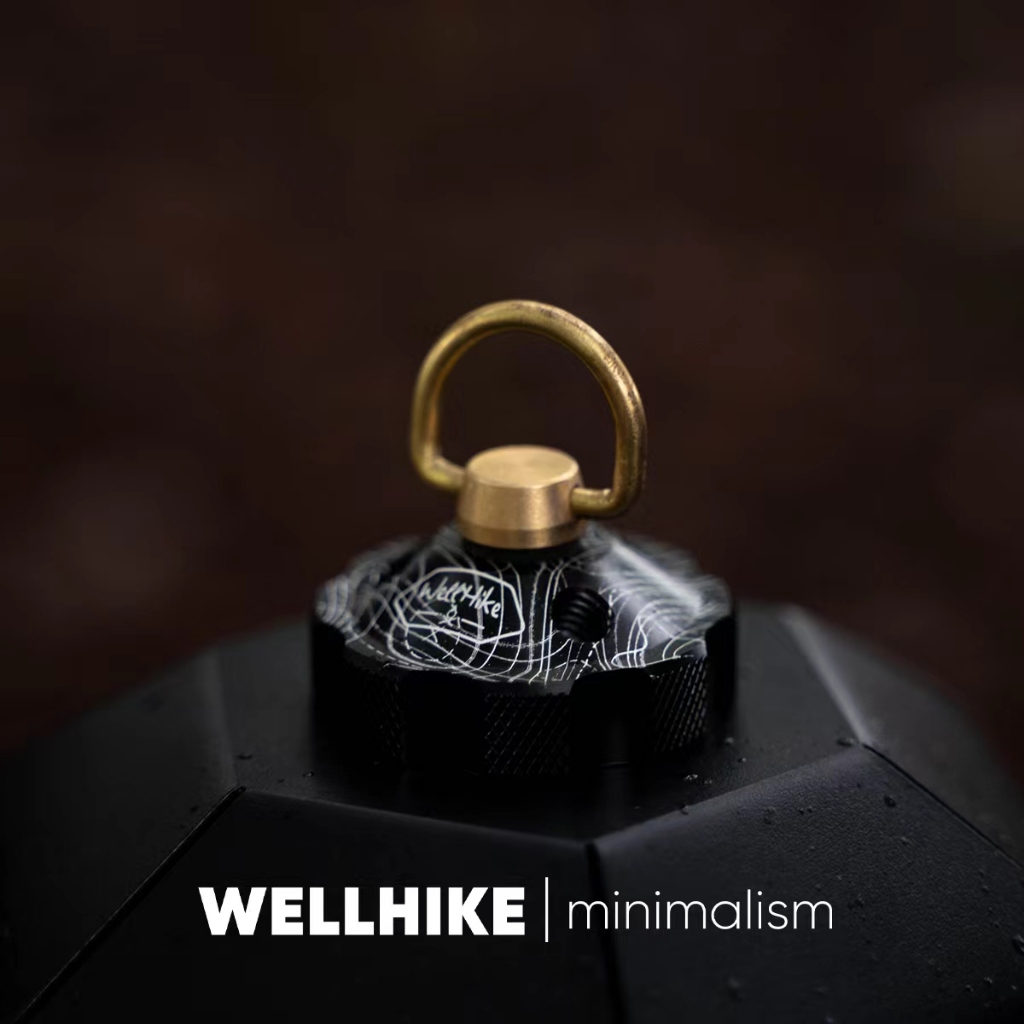 Wellhike Magnetic Gas Tank Lid Blackened Anti-dust Lid Flat Tank Cap 1/ ...