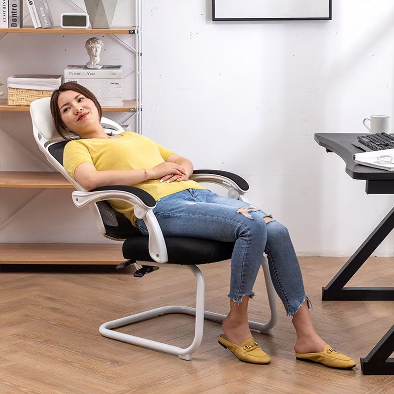 Gaming Chair Mesh Chair Reclining Lunch Break Rotating Lift Office ...