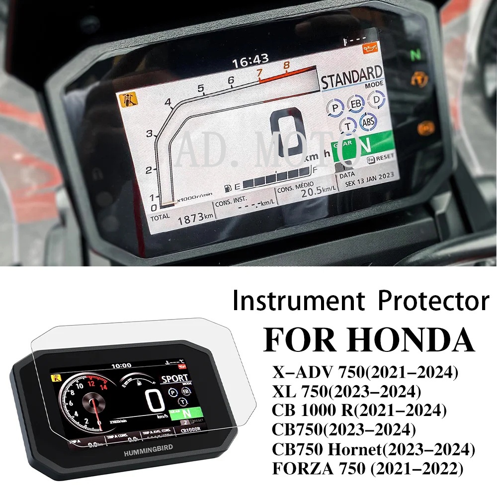 Motorcycle Dashboard Screen Anti-Scratch Film Screen Protector ...