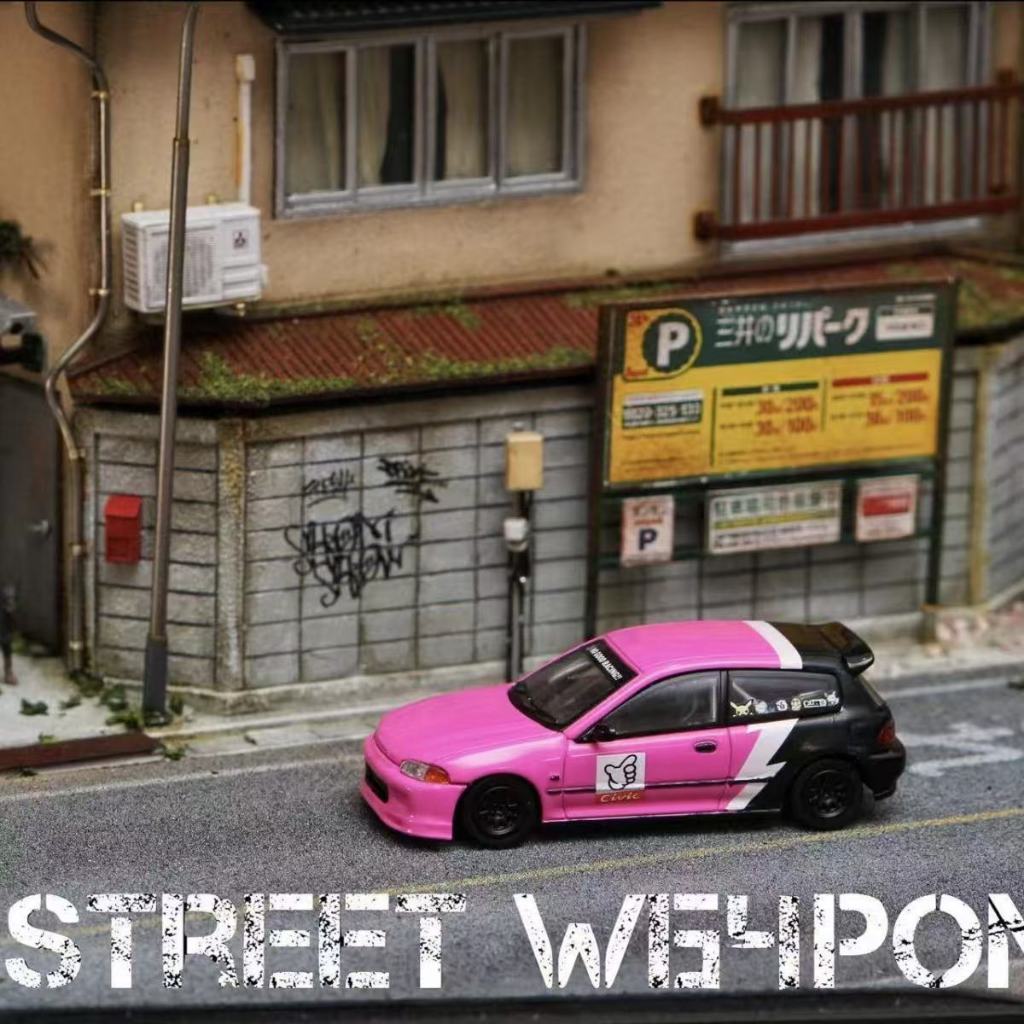 Street Weapon 1:64Honda Civic EG6 "No Good Racing" Pink | Shopee Malaysia