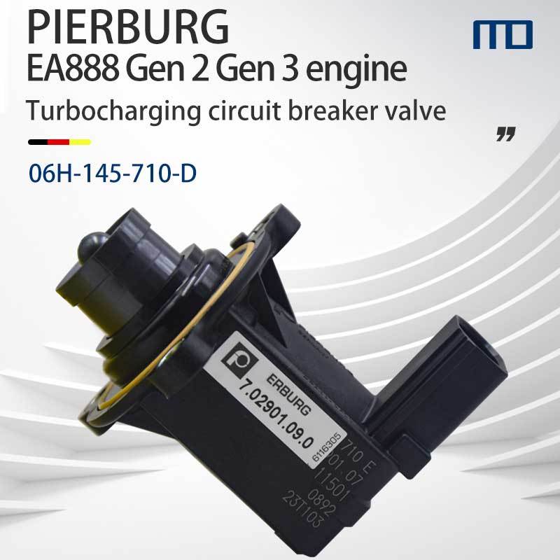 06h145710D TURBO DIVERTER VALVE CUT OFF VALVE FOR AUDI A4 A6 Q3 Q5 VW ...