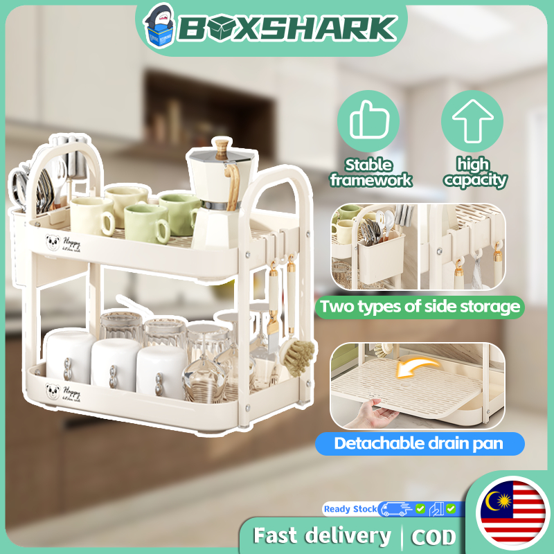 Rak cawan Cup holder rack Rak gelas cup organizer rak gelas 杯子收納架 ...