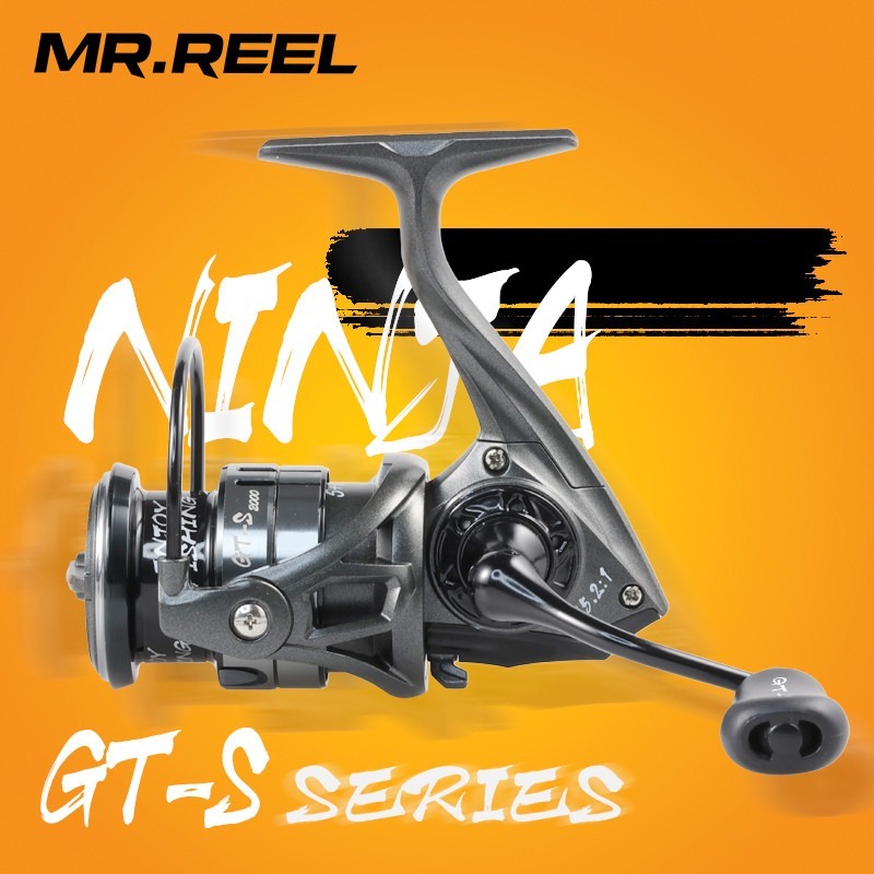 MR. REEL Fishing Reel 5+1BB 1500/2000/2500 Series 5.2:1 Gear Ratio ...