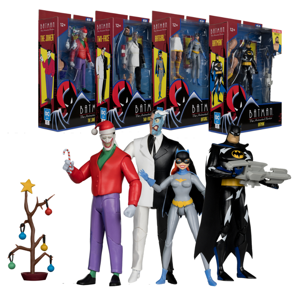 McFarlane Toys DC Direct Batgirl Batman Joker Two-Face(BATMAN: THE ...