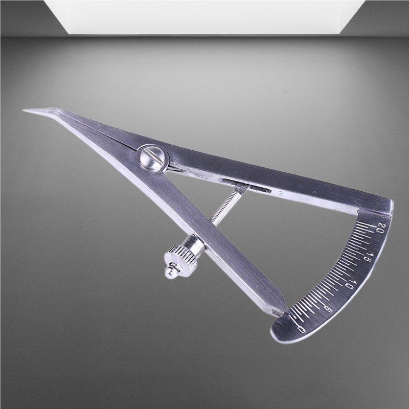 Dental Lab Instruments Implant Measure Gauge Curved Straight Head ...