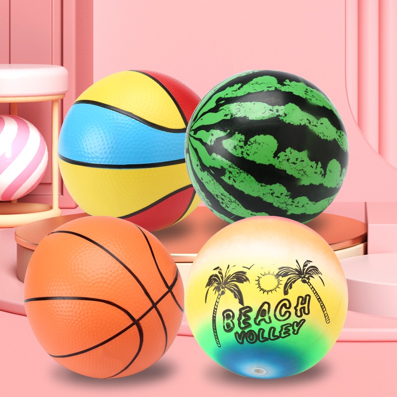 Sports Balls Kids Watermelon Ball Basketball Paddling Ball Handball ...