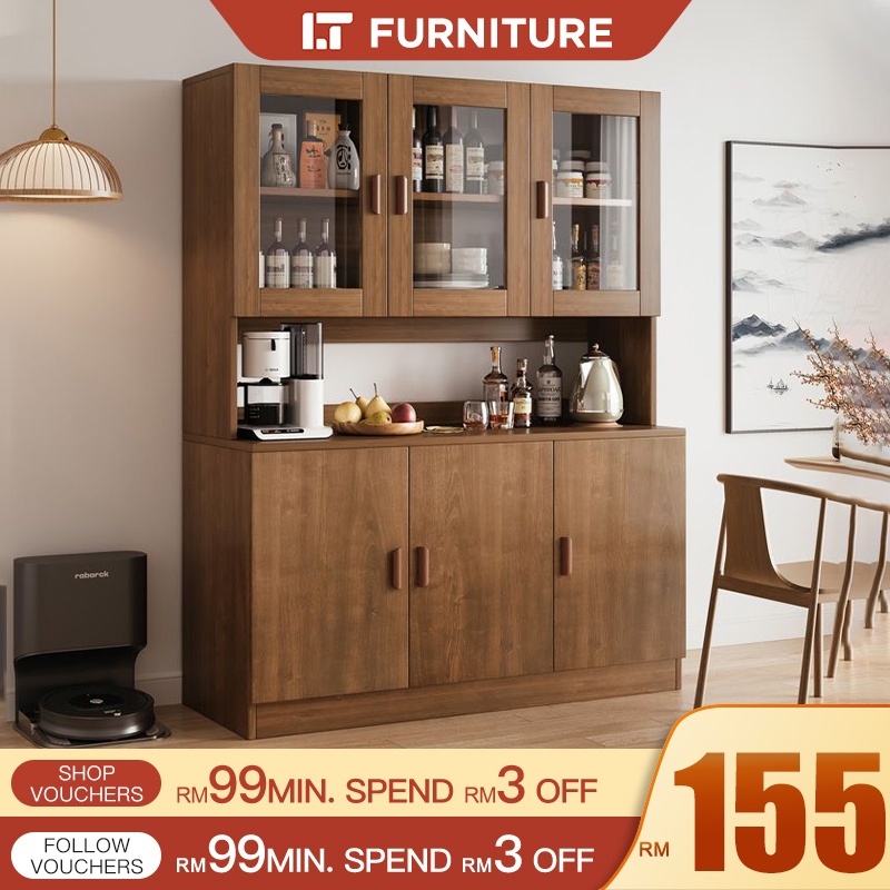 Dapur Almari Kitchen Cabinet Rak Dapur Kitchen Rack Organizer Home ...