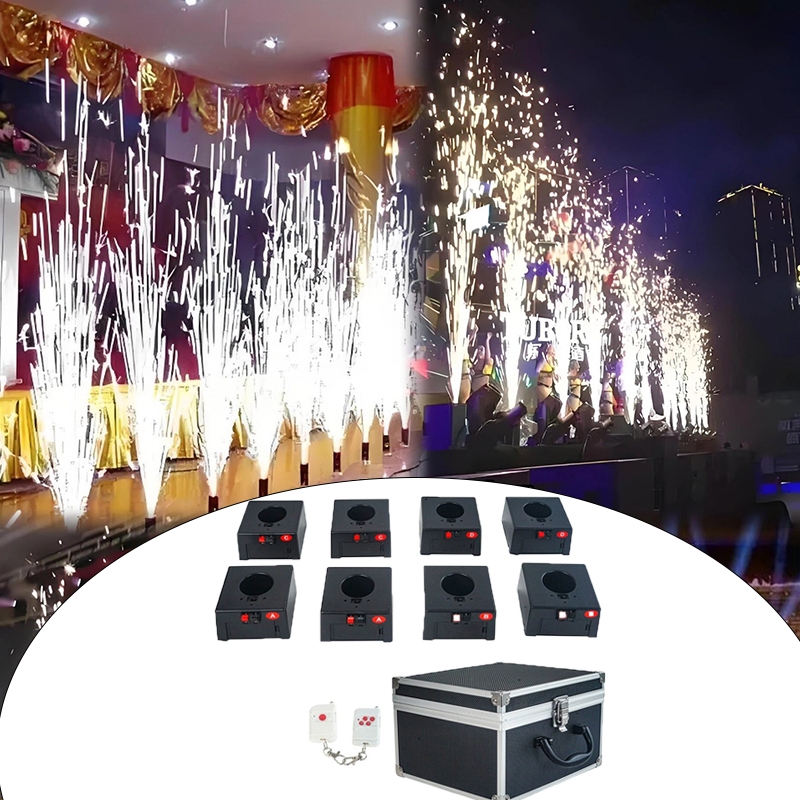 Stage electronic spray flower machine / Wedding fireworks ...