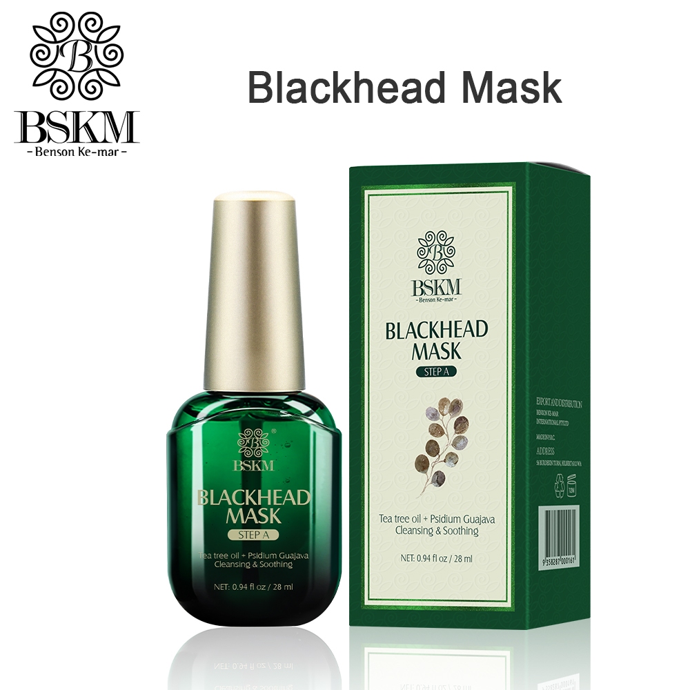 BSKM Blackhead Remover Mask Nose Shrink Pores Facial Sheet Masks Peel ...