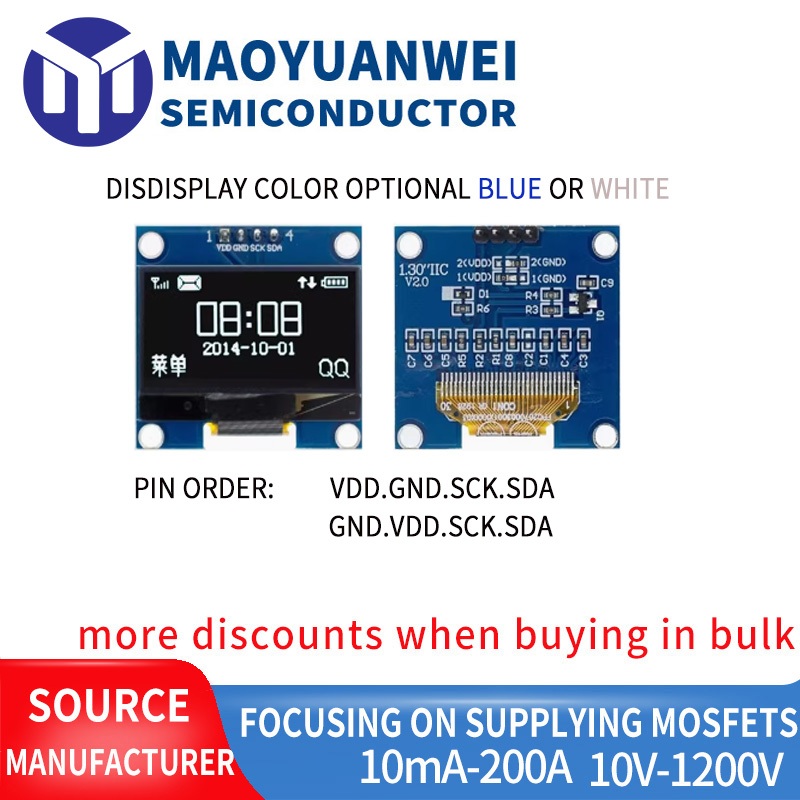 1pcs oled 1.3 'inch 4cm oled Display Module 12864 LCD Screen oled ...