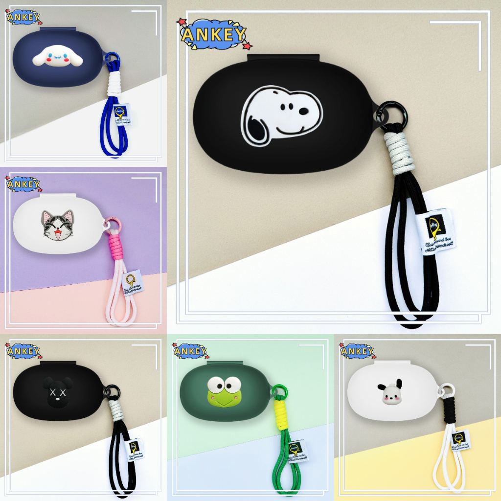 For Sony WF-C510 WF-C500 Earphone Silicone Case Lovely Dog Earbuds ...