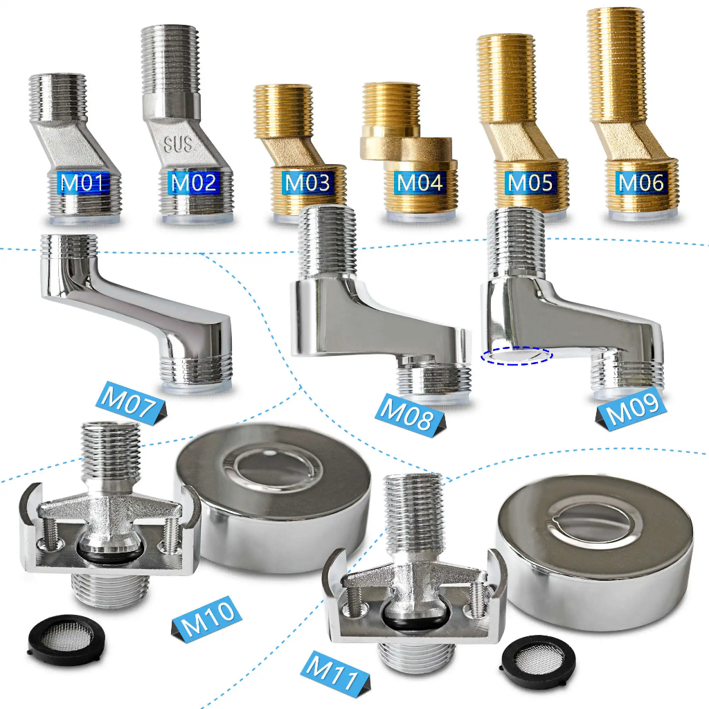 【JNY3】Eccentric Adapter G1/2 Male x G3/4 Male Distance Increased ...