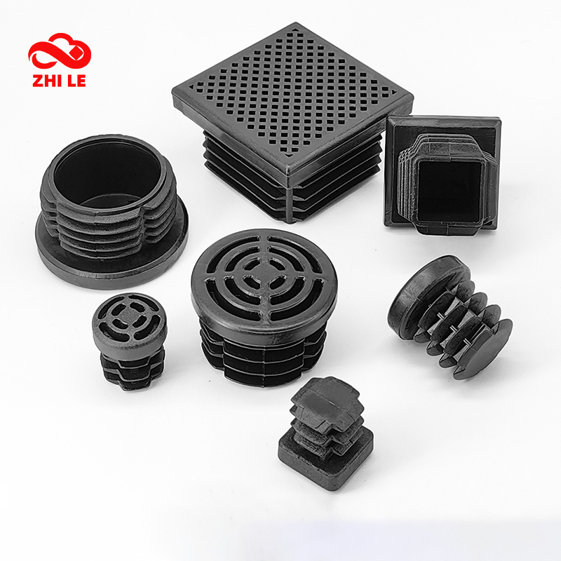 19mm-50mm Plastic Hollow cover square internal rubber cap furniture ...