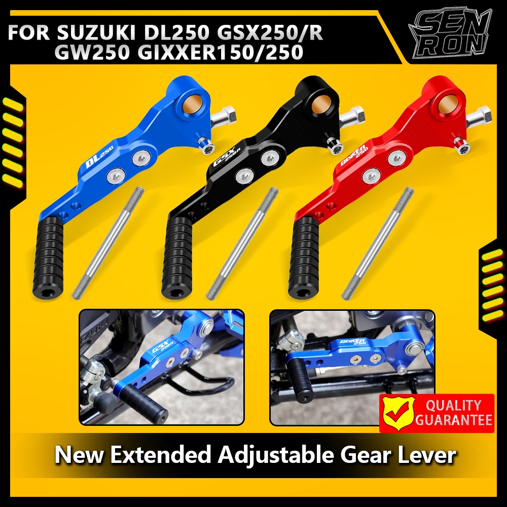 Suzuki DL250 gear lever GW250 gear gsx250r extended adjustable gear lever DL150 modified parts ...