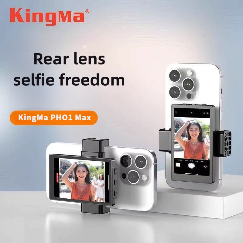 KingMa VL-PH01 Max vlog screen Monitor Screen using phone rear camera ...
