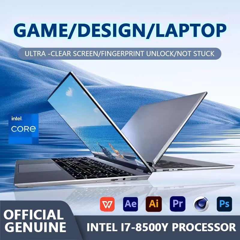Laptop Brand New 15.6 inch Intel Core i7-8500Y Windows 11 Pro Loptops ...