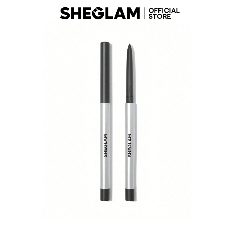 SHEGLAM On-Line Creamy Eyeliner-Black Waterproof Matte Gel Eyeliner Pencil Smudge-Proof Long ...