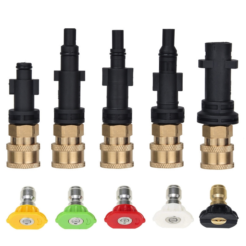 Pressure Washer Adaptor 1/4"Quick Release Connect to Water Gun for ...