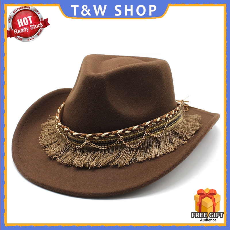 Western Cowboy Hat Country Knight Country Style Retro Party Hat/Cowboy Hat Retro Ethnic Style ...