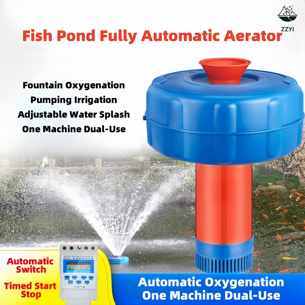 Fish Pond Oxygen Pump Fish Pond Special 220V High-Power Aquarium Water ...