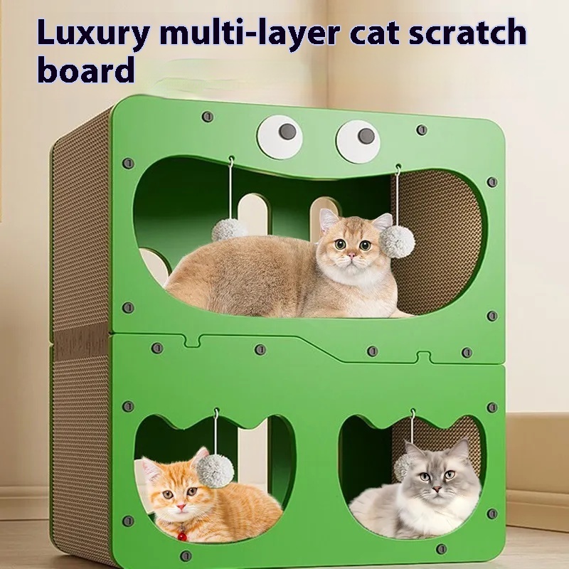 Cat Scratching Board Cat Litter Wear-Resistant Non-Dandruff-Free One ...
