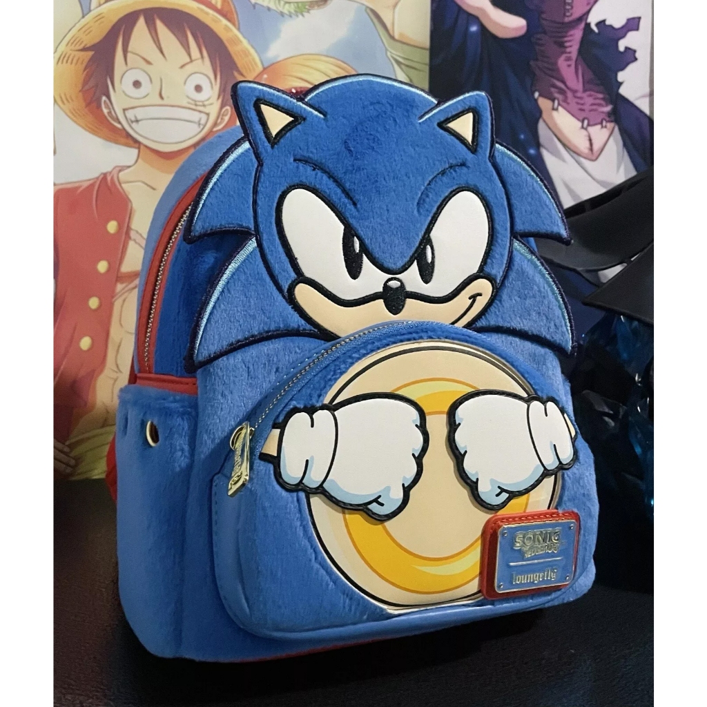 Loungefly Backpacks Sonic The Hedgehog bag Classic Cosplay Mini Blue ...