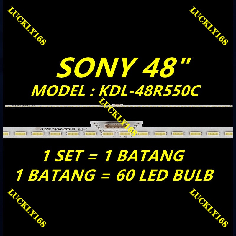 NEW 1PCS/SET KDL-48R550C SONY 48" LED TV Backlight / Lampu TV Backlight KDL48R550C KDL48R550 ...