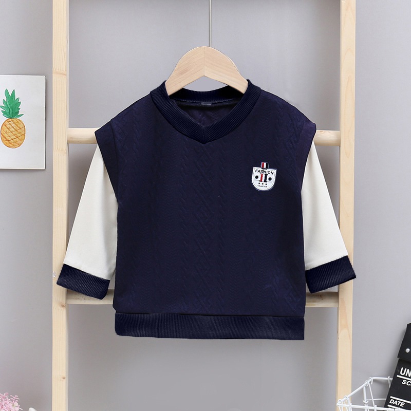 [ZY] 70-170CM Children's Casual Style Long-Sleeved Fashion Sweatshirt ...