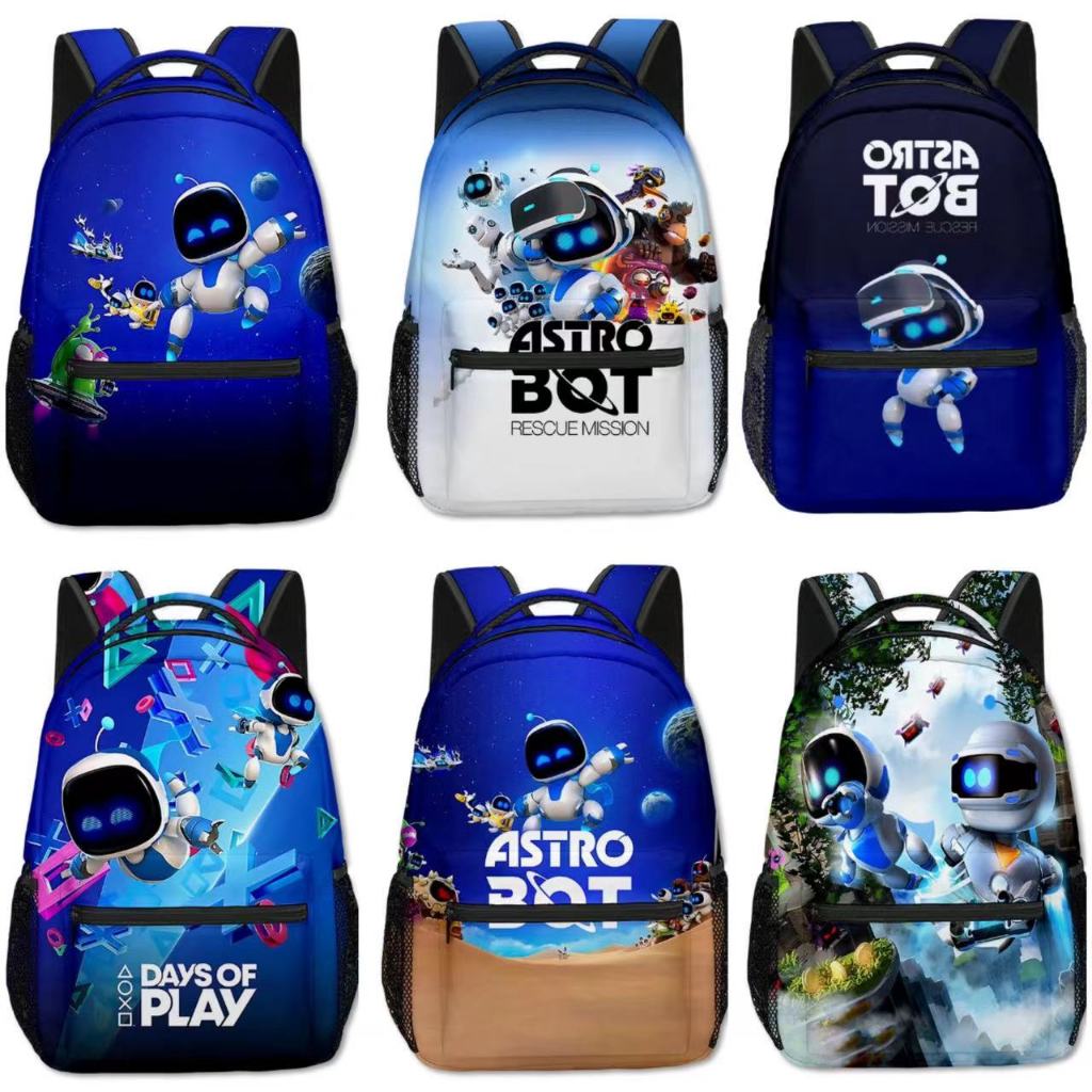 astro bot backpack for students | Shopee Malaysia
