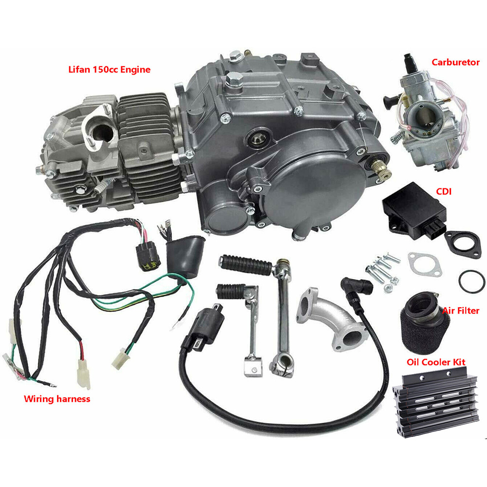 Lifan 150cc Engine Motor for Apollo SSR 125 140cc 160 Honda CT90 Taotao ...