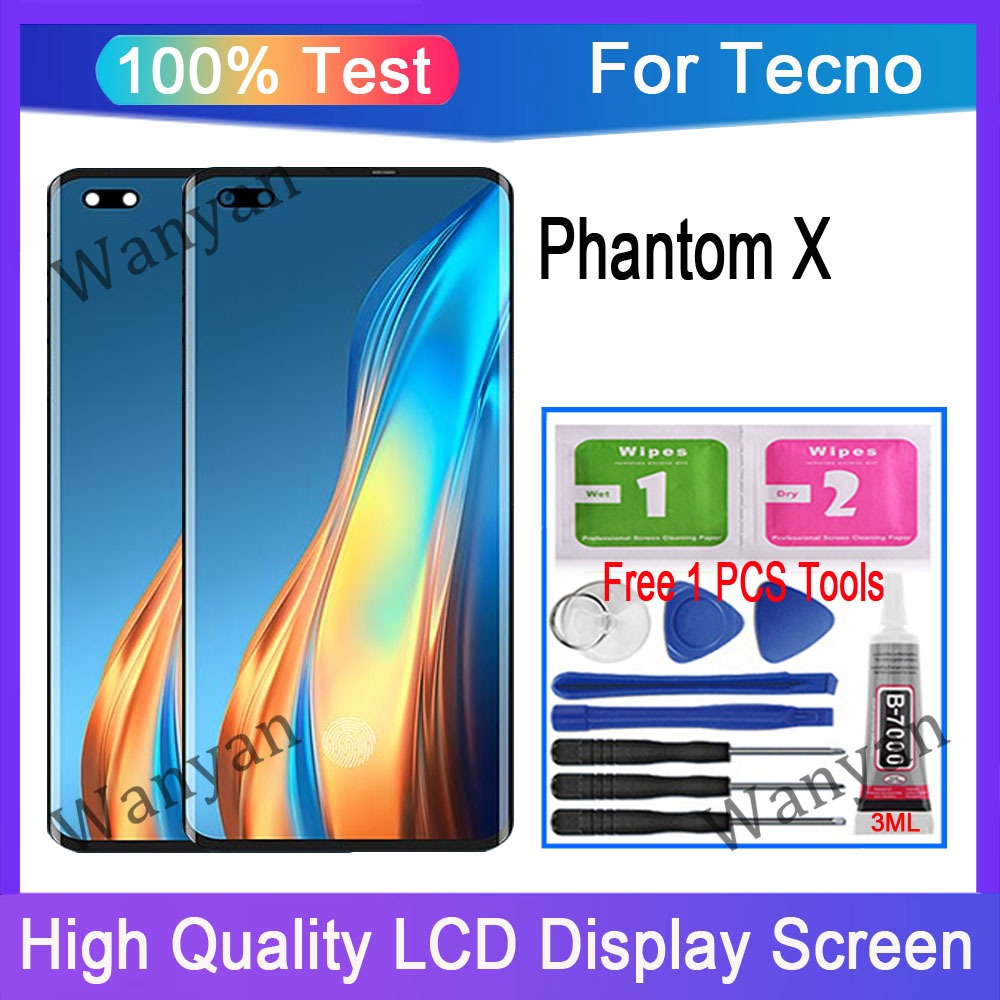 Original AMOLED Tecno Phantom X AC8 LCD Display Touch Screen Replacemen | Shopee Malaysia