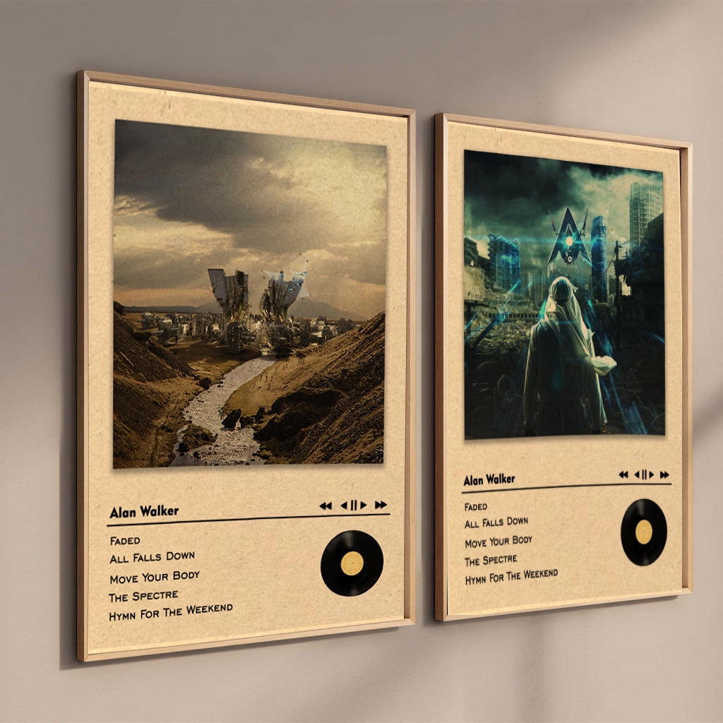Alan Walker Posters Music Album Posters Rock Poster Hip Hop Posters For ...
