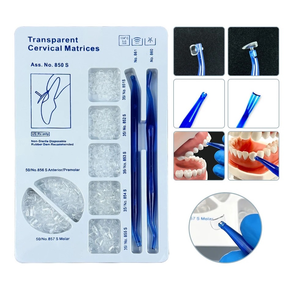 (In Stock)277Pcs/set Dental Matrix Cervical Matrices Composite Gingival ...