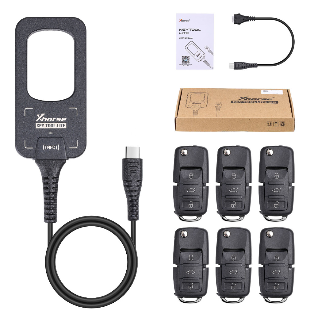 Xhorse VVDI Bee Key Tool Lite Frequency Detection Transponder Clone ...