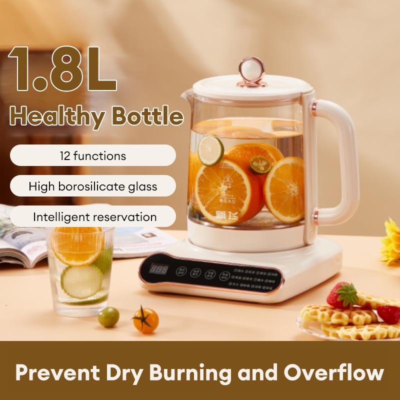 Health Pot 1.8L With Filter Office Small Teapot Automatic Thickening ...