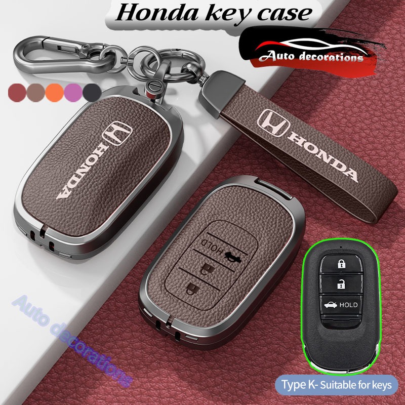 Honda car key case for HRV car key cover 3buttons Honda Zinc Alloy key ...