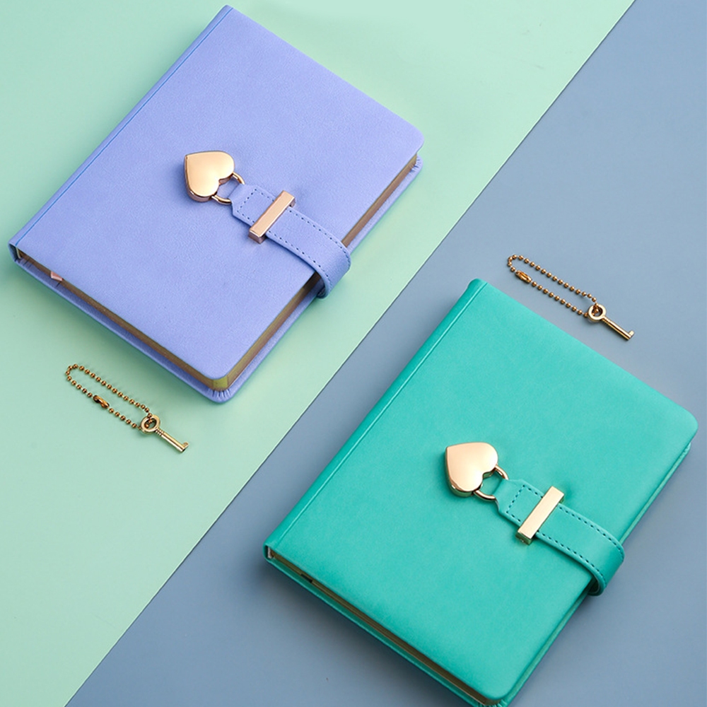 (Free Logo engraving) A5/B6 couple notebook for college students ...