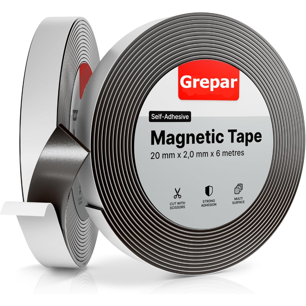 Self Adhesive Magnetic Tape | Magnet Strips with Adhesive Backing ...