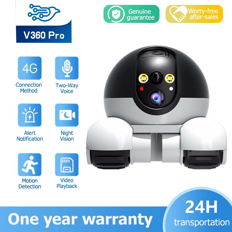 Smart Mobile CCTV Mini Wireless Camera 360 Degree SecurityCam Remote ...